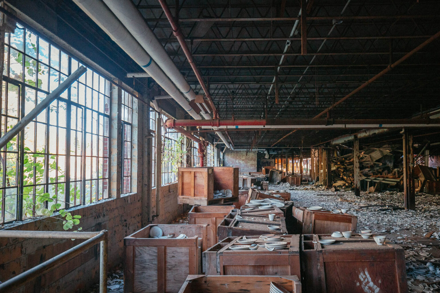 Shenango China Factory - Abandoned - Urban Exploration