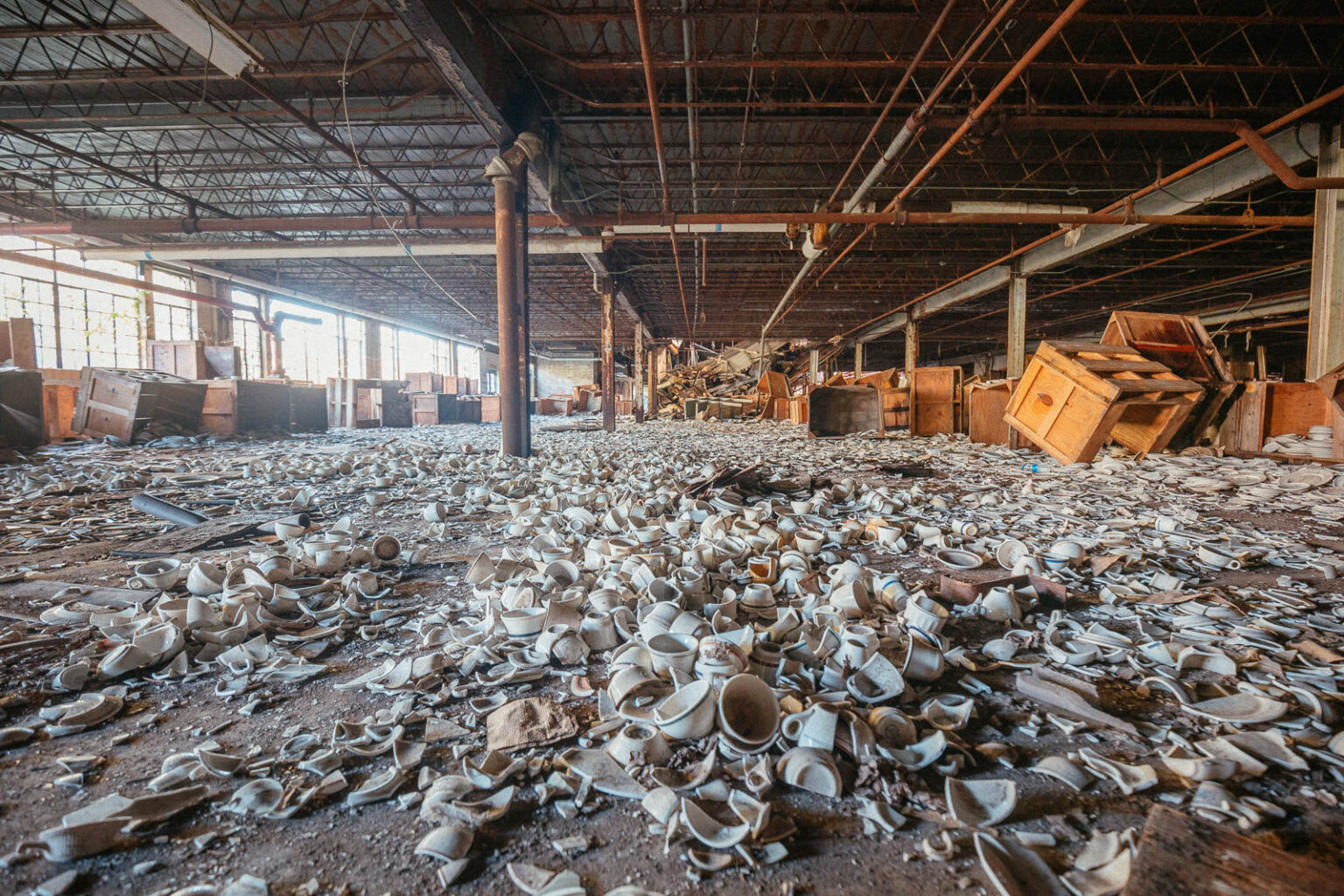 Shenango China Factory - Abandoned - Urban Exploration
