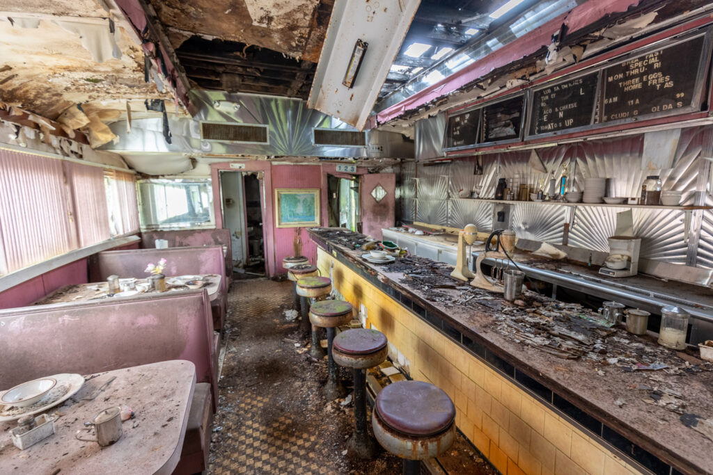 Abandoned Pink Diner